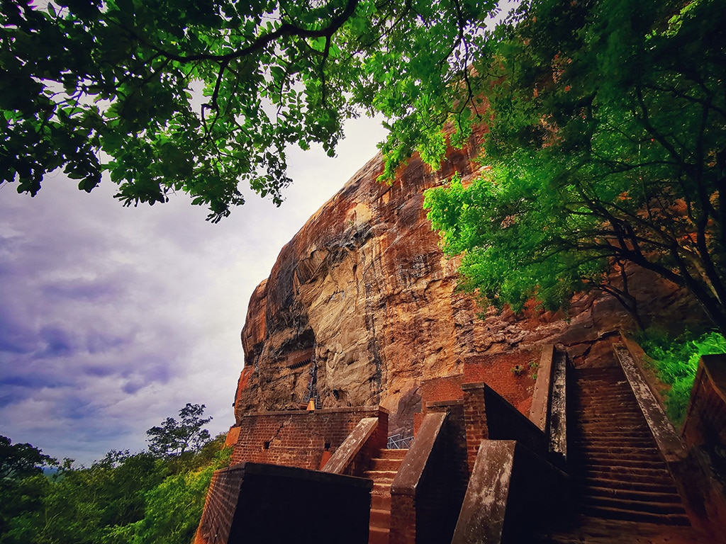 The beauty of Sigiriya Images was captured on camera