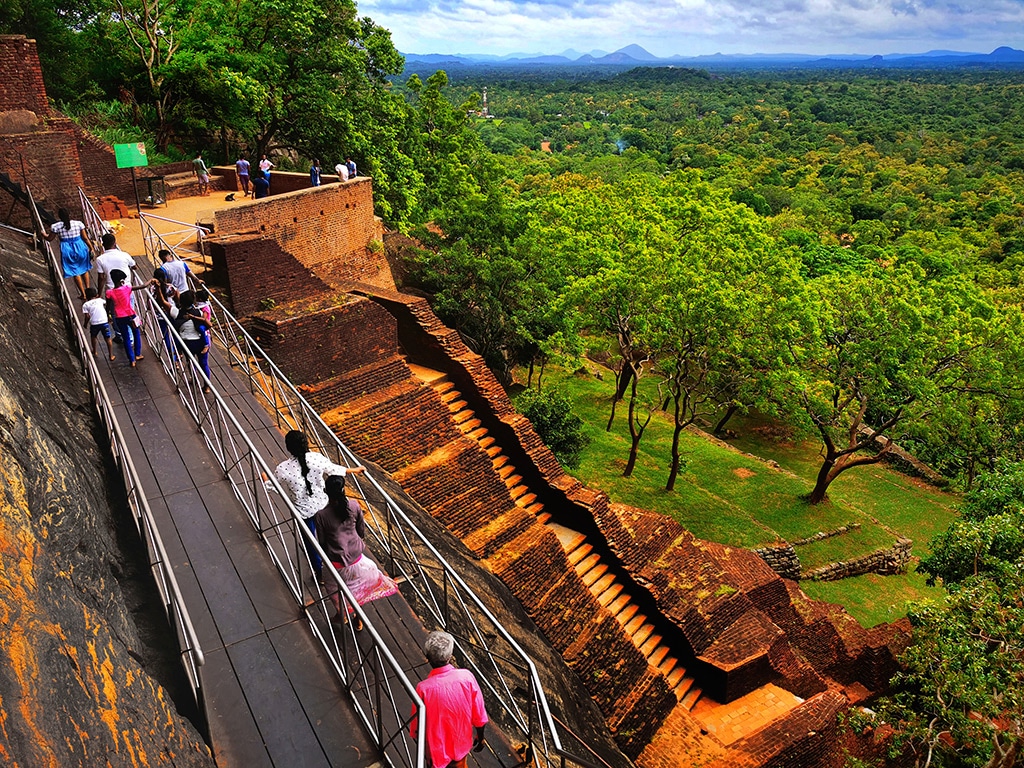 The beauty of Sigiriya Images was captured on camera